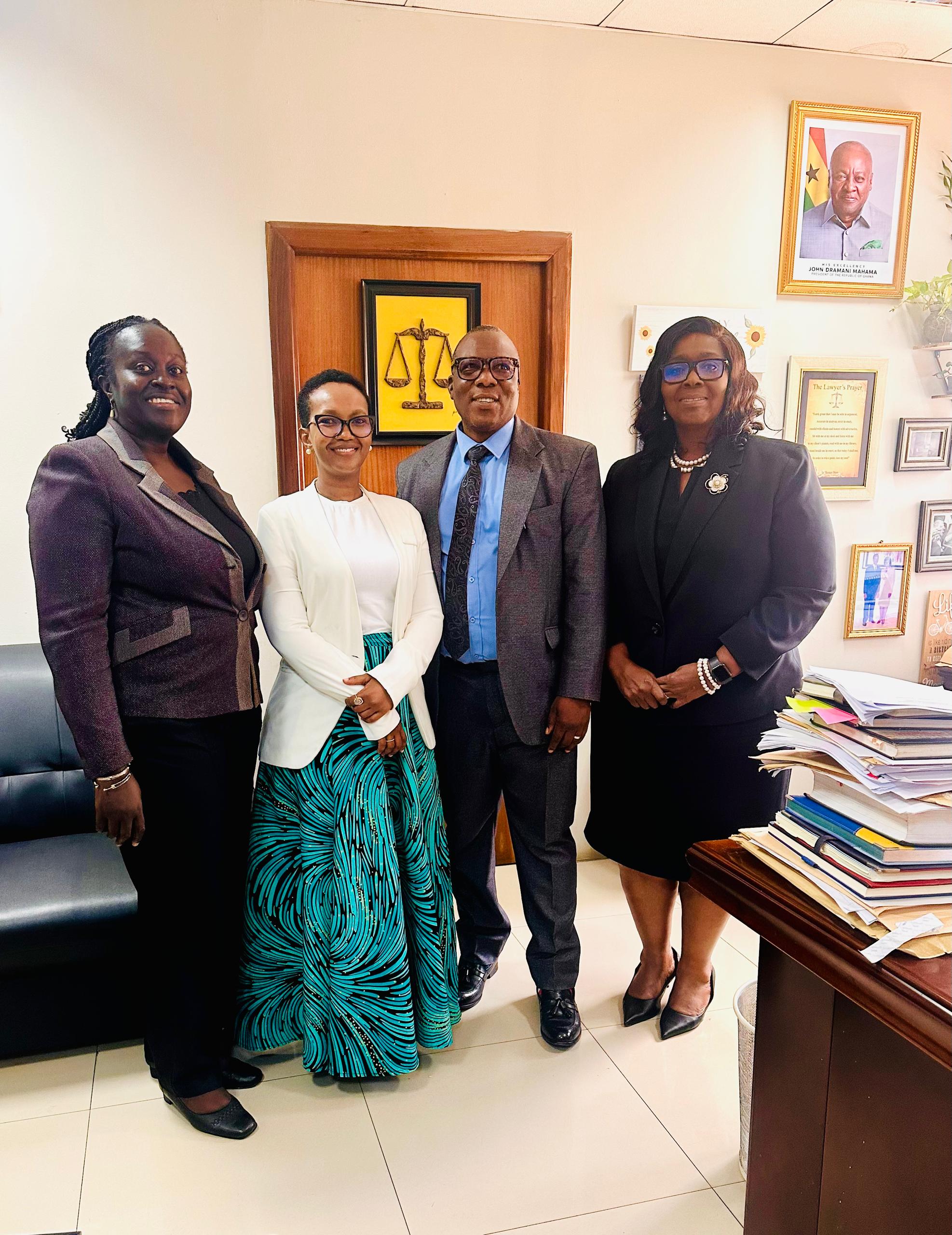 The African Court Coalition Meets With The Solicitor General Of Ghana In The Efforts To Enhance ...